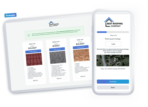Instant Roof Estimate Software | Roofr