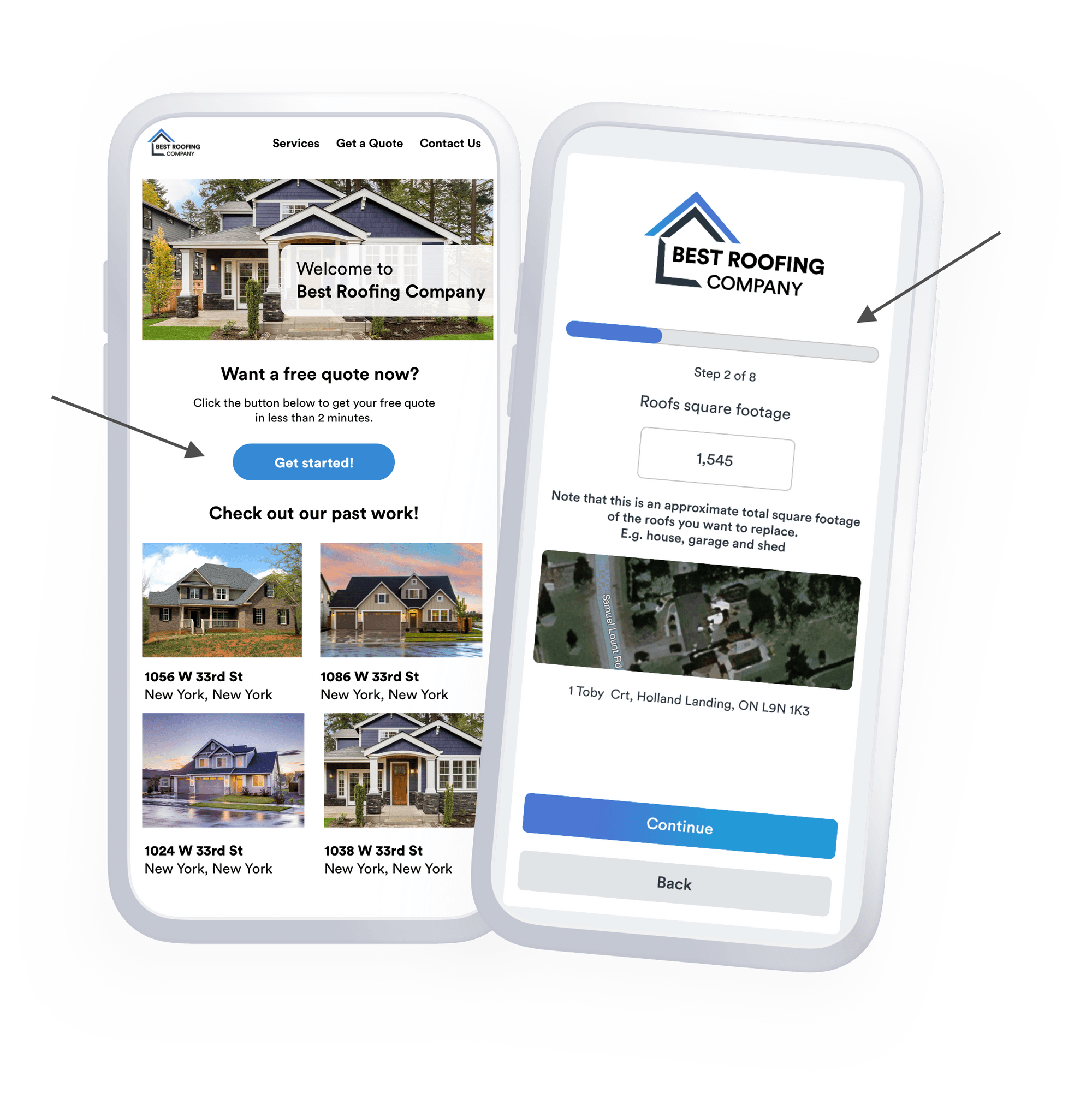 Instant Estimator | Roofr