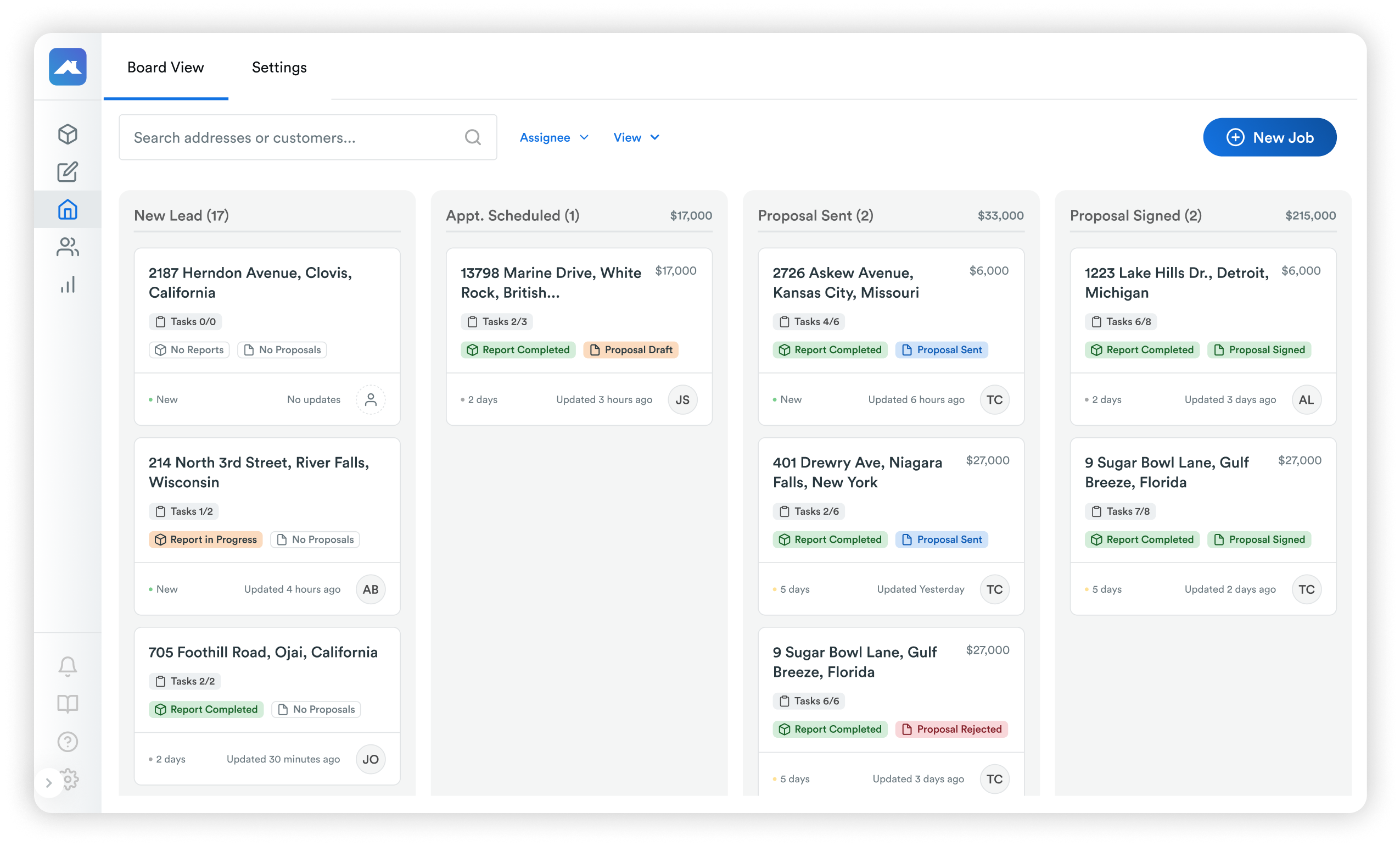 The #1 Roofing CRM | Roofr