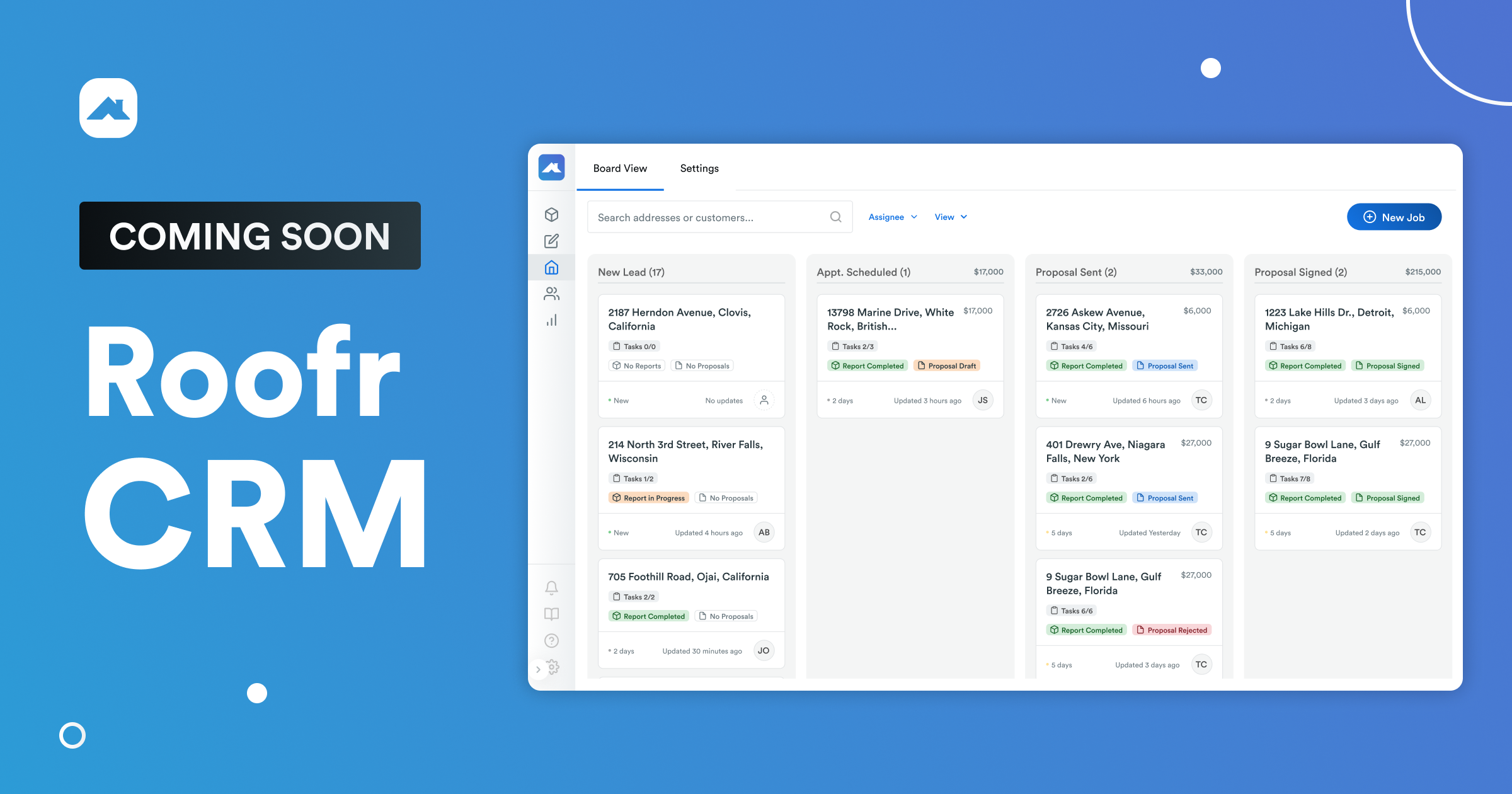The #1 Roofing CRM | Roofr