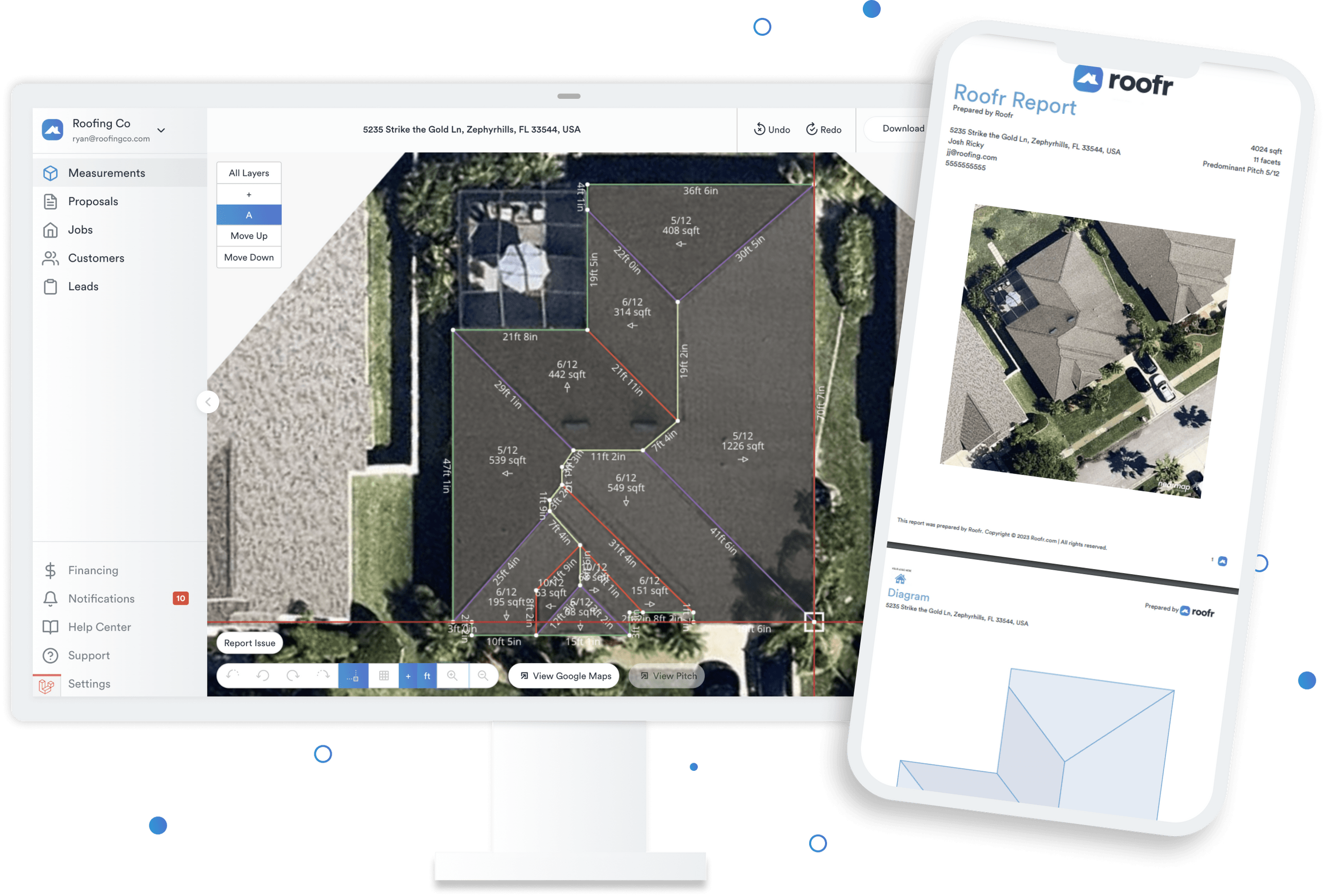 Roof Measurement Tool & Software | Roofr
