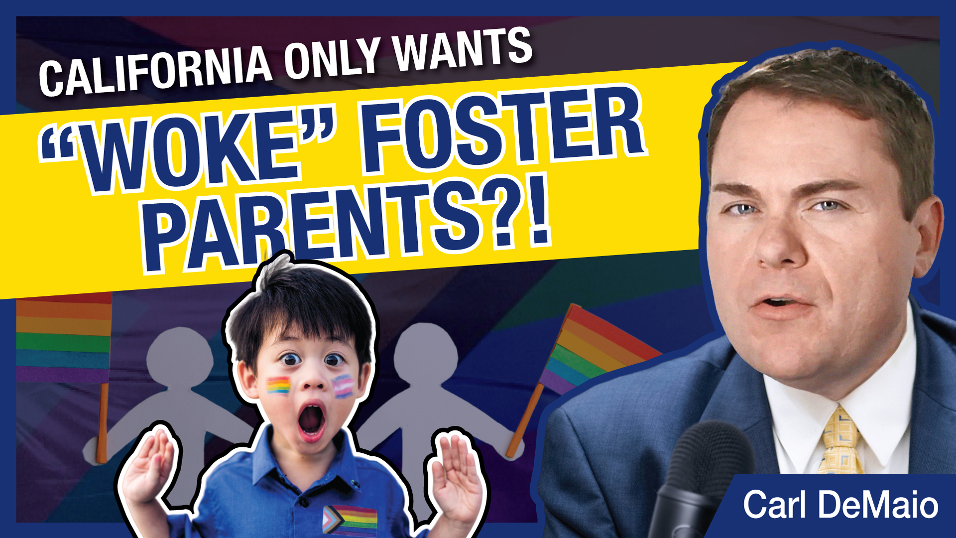 Video • California Only Wants "Woke" Foster Parents!