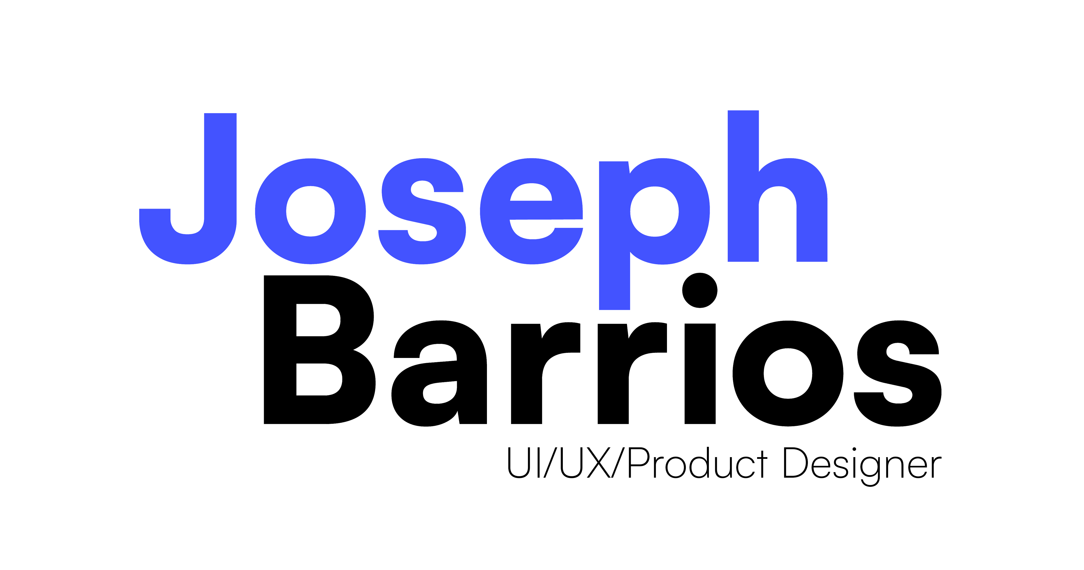 Joseph Barrios UI/UX/Product Design Portfolio