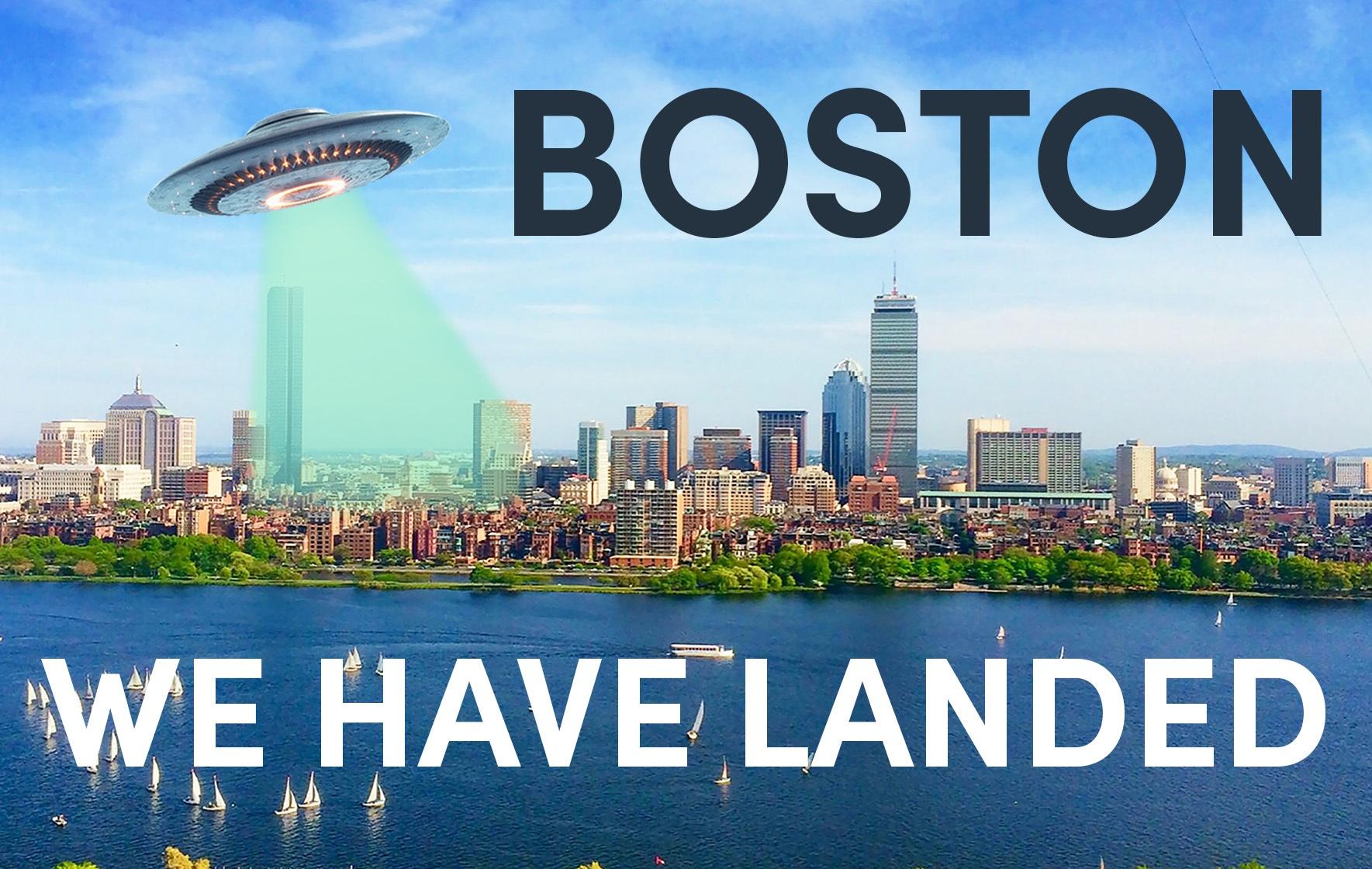 UFODRIVE Lands in Boston