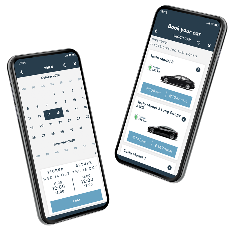 24/7 Electric Car Rental | For Business