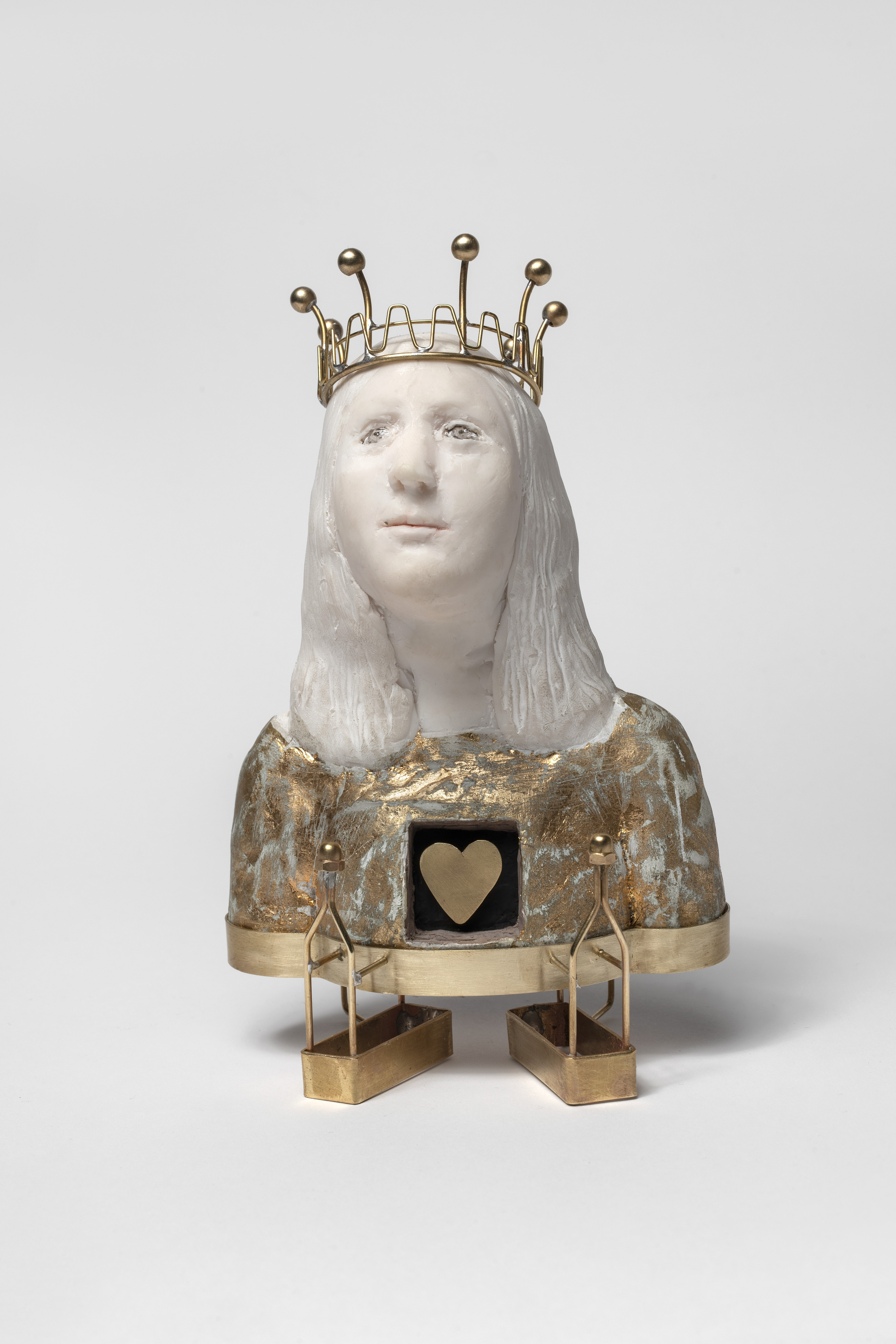 Agnès Baillon et Éric de Dormael - Reine de coeur (Hauteur : 19 cm)