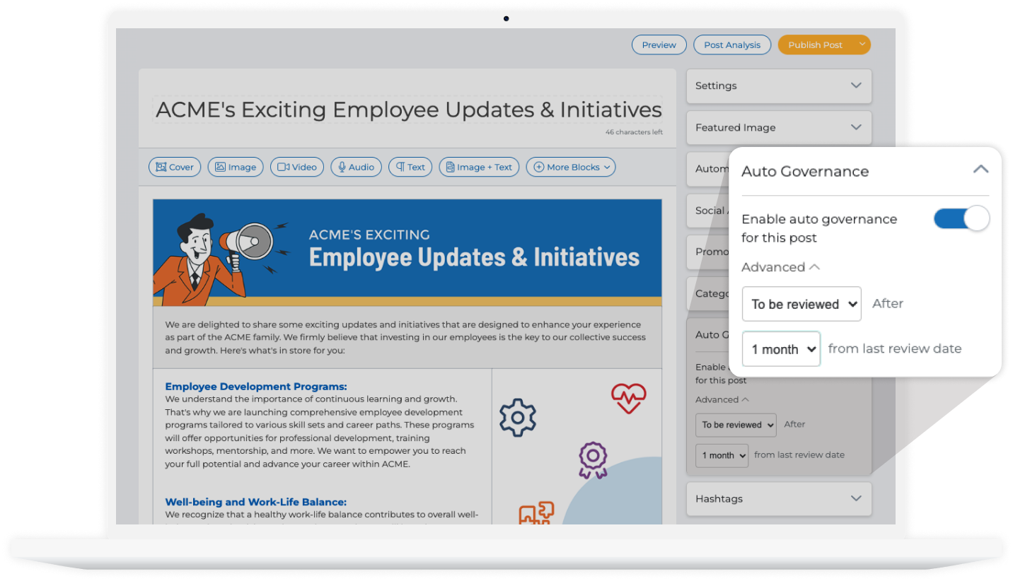 MangoApps' Post Feature: Revolutionize Internal Communication