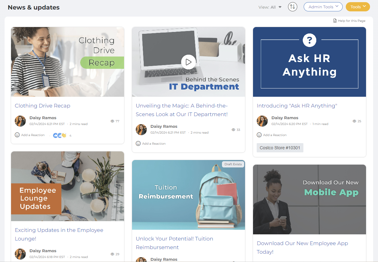 MangoApps' Post Feature: Revolutionize Internal Communication