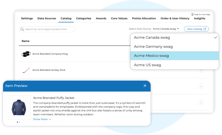 Recognition and Rewards Sotware
