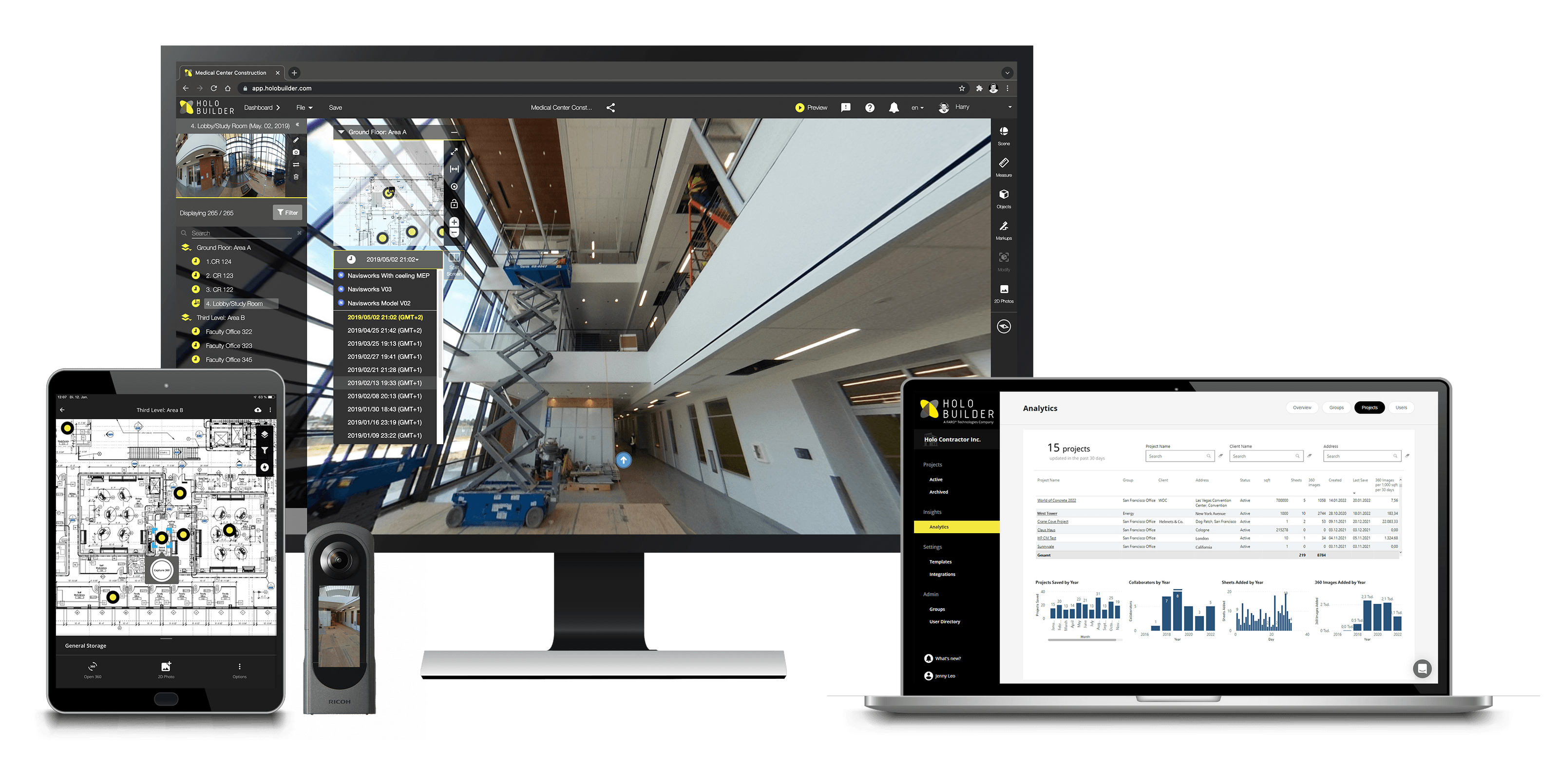 THETA x HoloBuilder | RICOH THETA