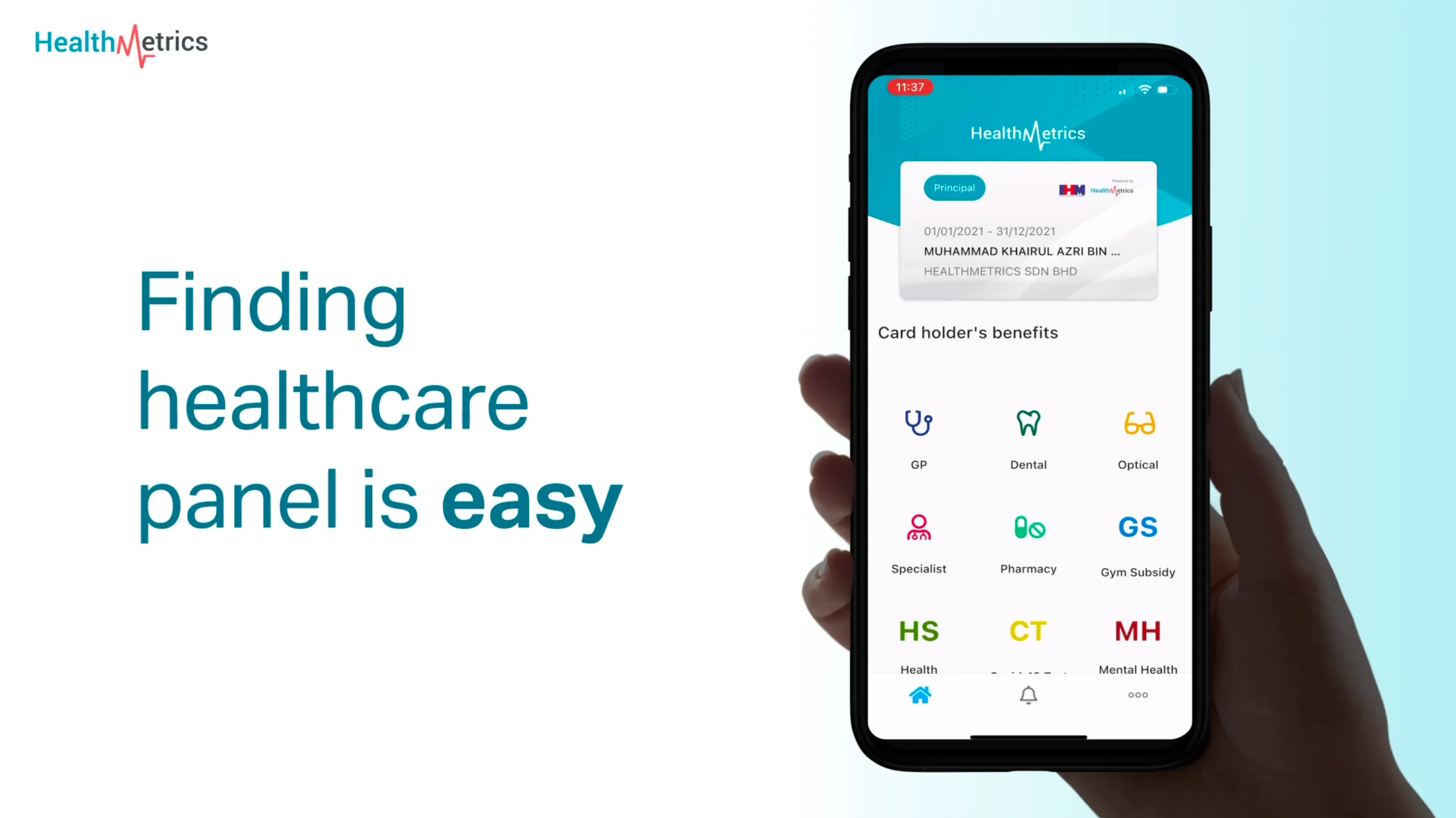 HealthMetrics Members Onboarding | Optimising Healthcare Cost for All