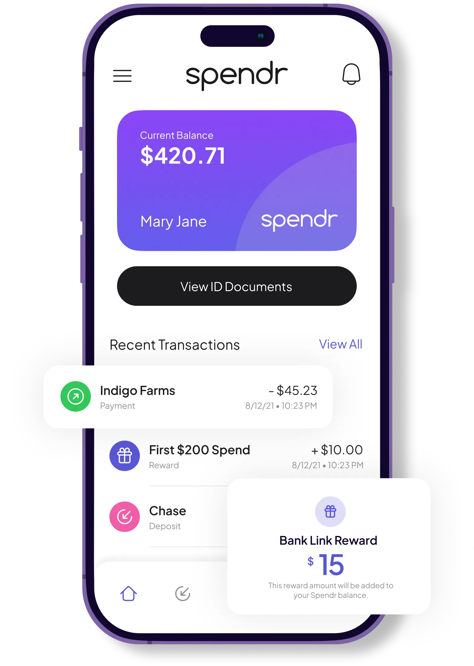 Cannabis Payments & Rewards App | Spendr