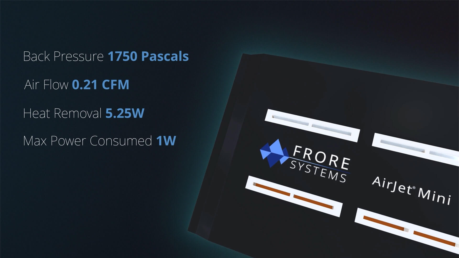 Compact Cameras | Applications | Frore Systems