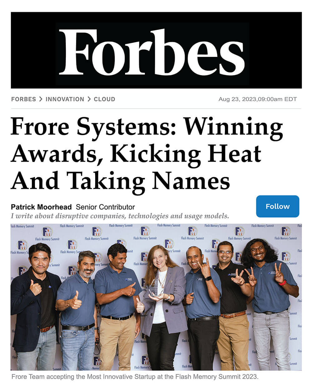 News | Frore Systems