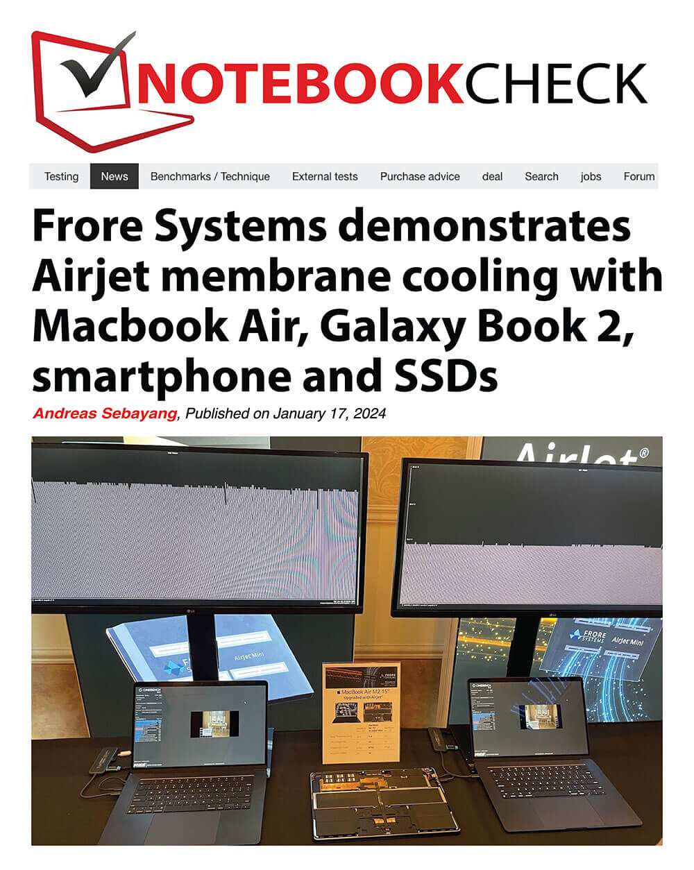 News | Frore Systems