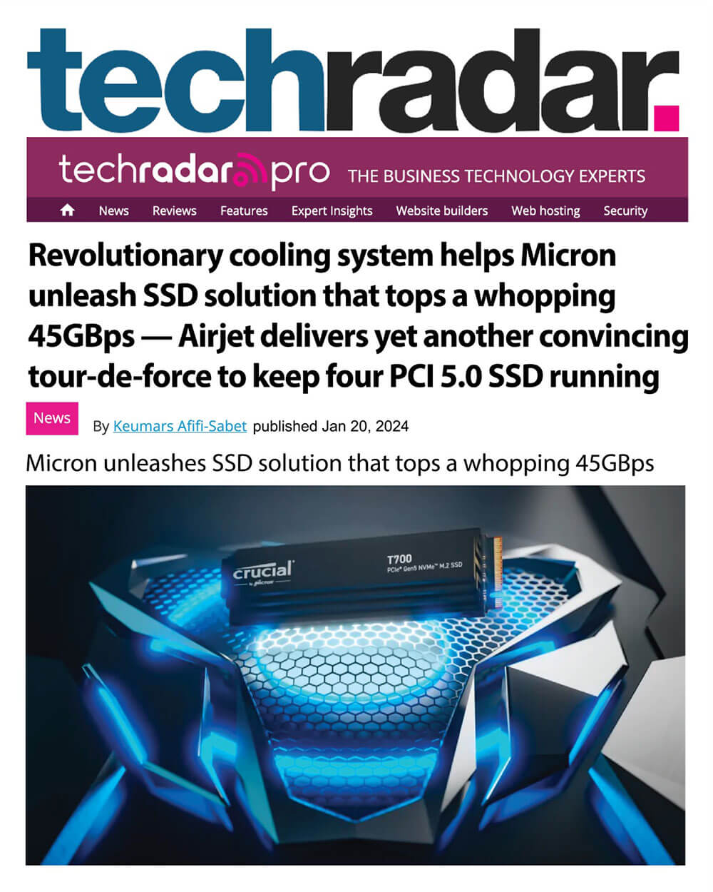 News | Frore Systems