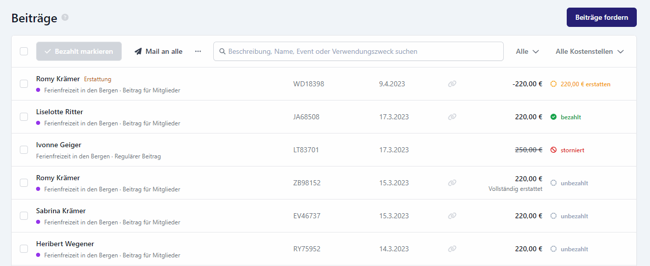 Frühling | Die neuen Funktionen von campflow sind da! | campflow