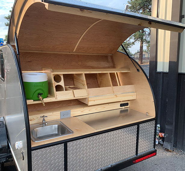 Rent an Ultralightweight Teardrop Trailer