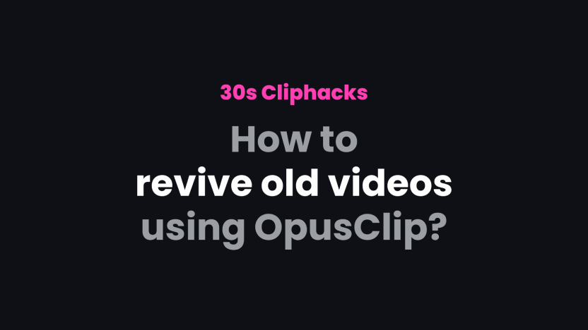 Learning Center - Opus Clip