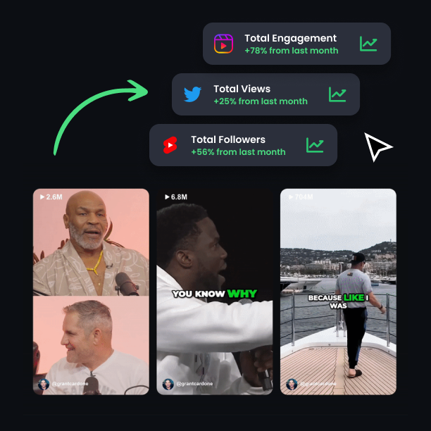 AI Podcast Clip Generator - Podcast Clips in 1 Click - OpusClip