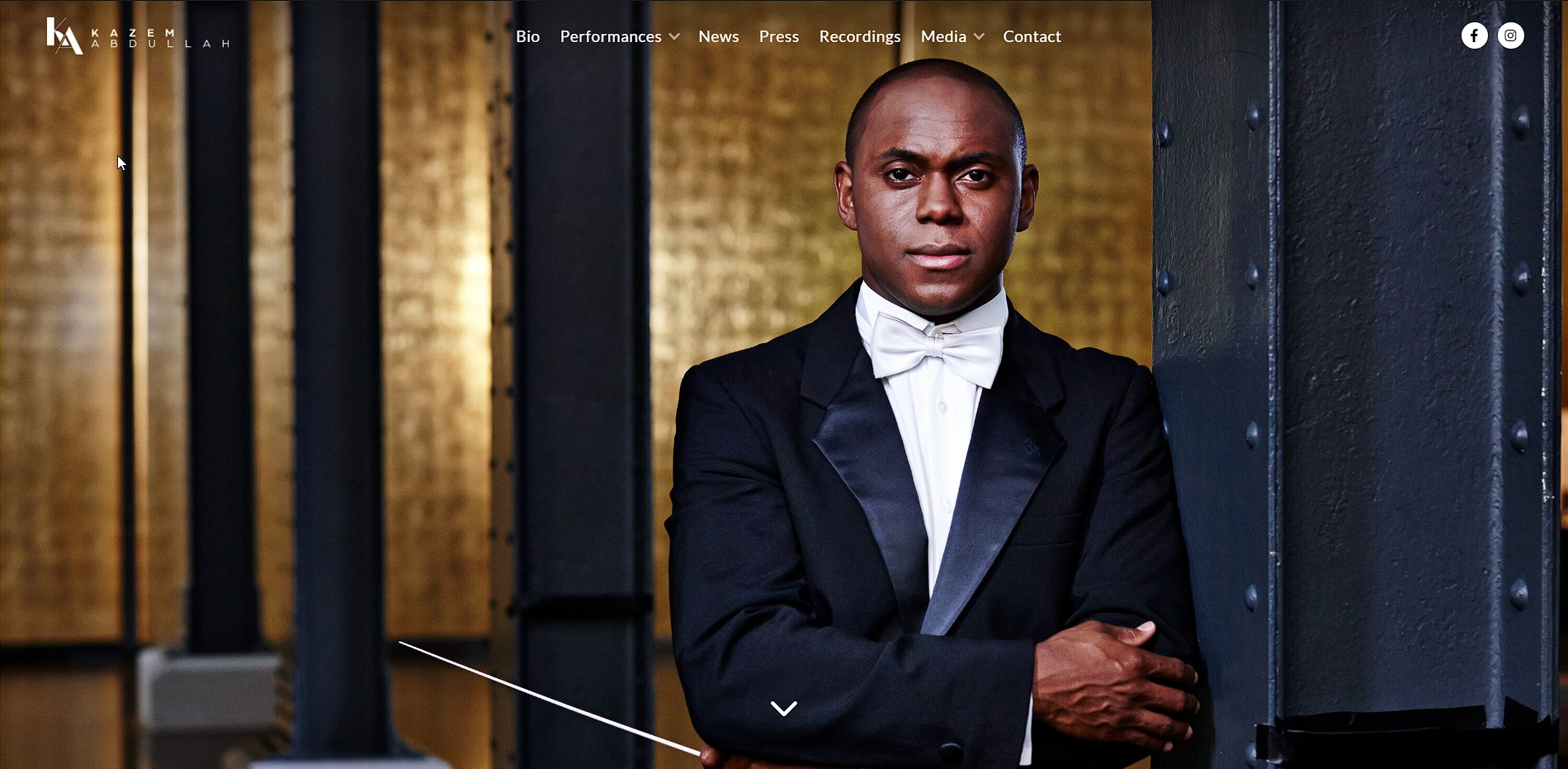 Orchestral Conductor Kazem Abdullah | Official Website