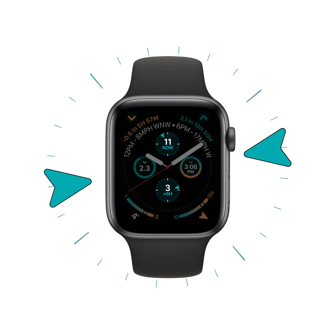 Official Dawn Patrol Apple Watch Faces | Surf Watch Faces