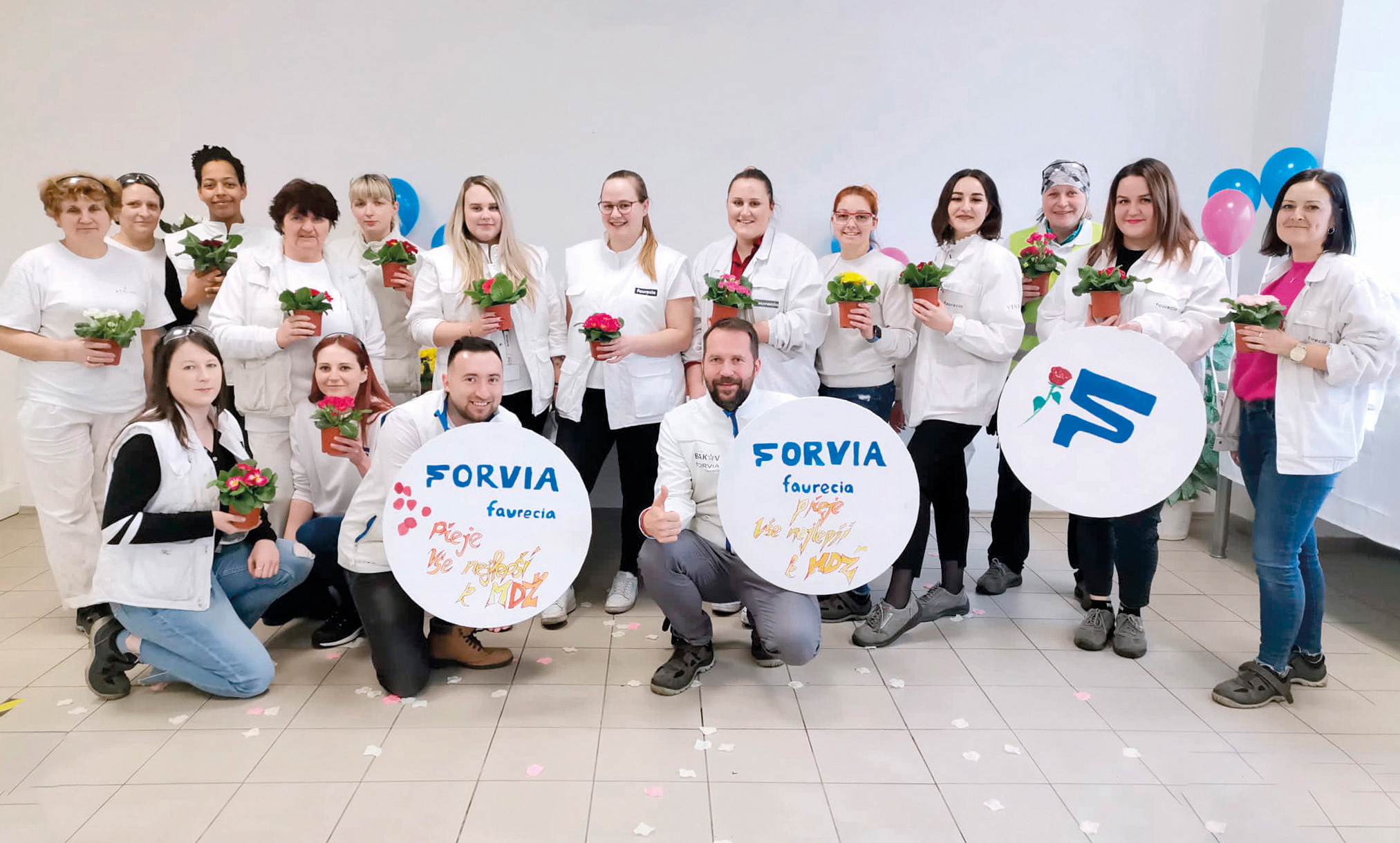 Faurecia.blog | Jak jsme oslavili MDŽ?