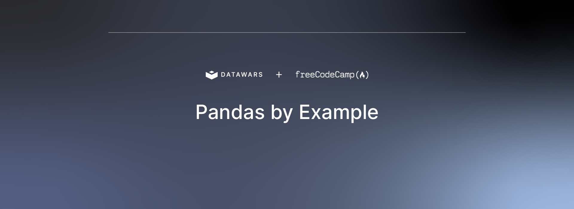 Pandas Data Science by Example - FreeCodeCamp video series | DataWars