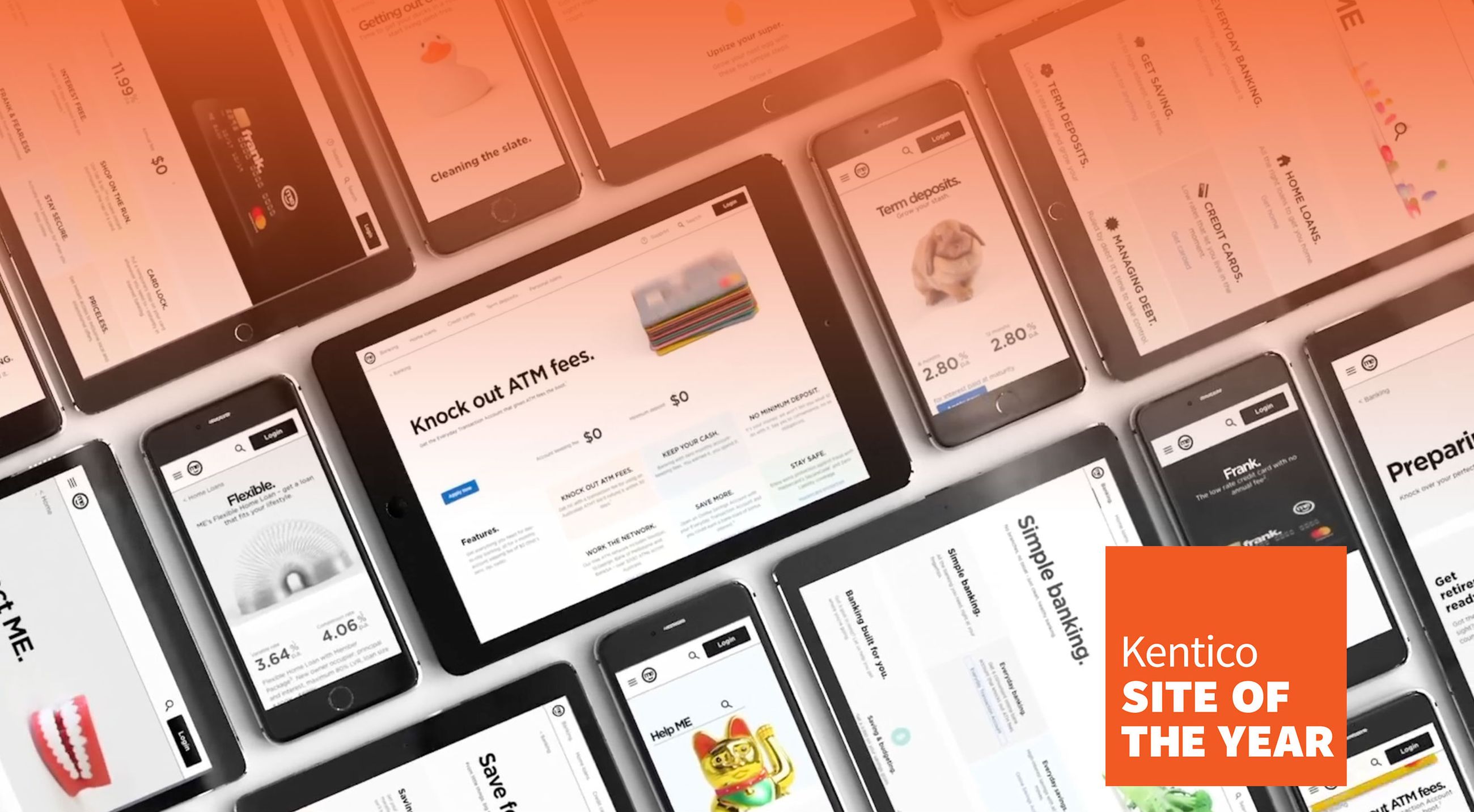 Kentico Best Financial Services Site of the Year Award