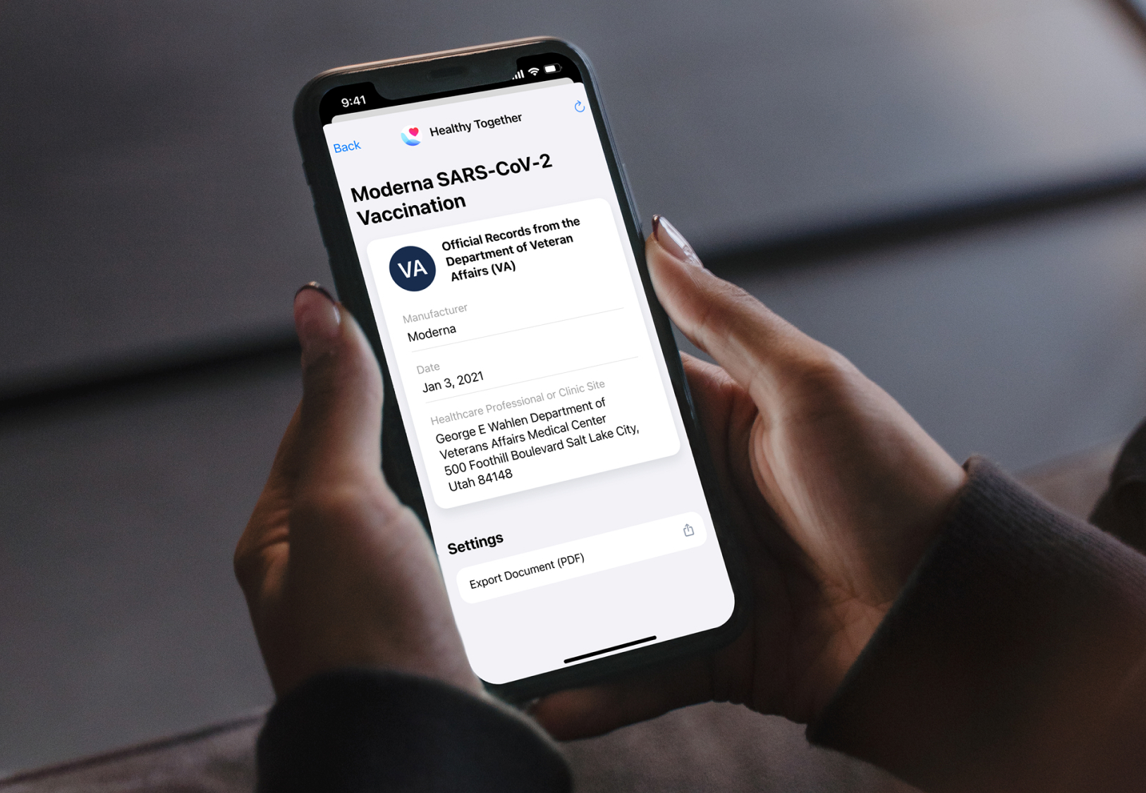 VA & Healthy Together collaborate on mobile access to health records