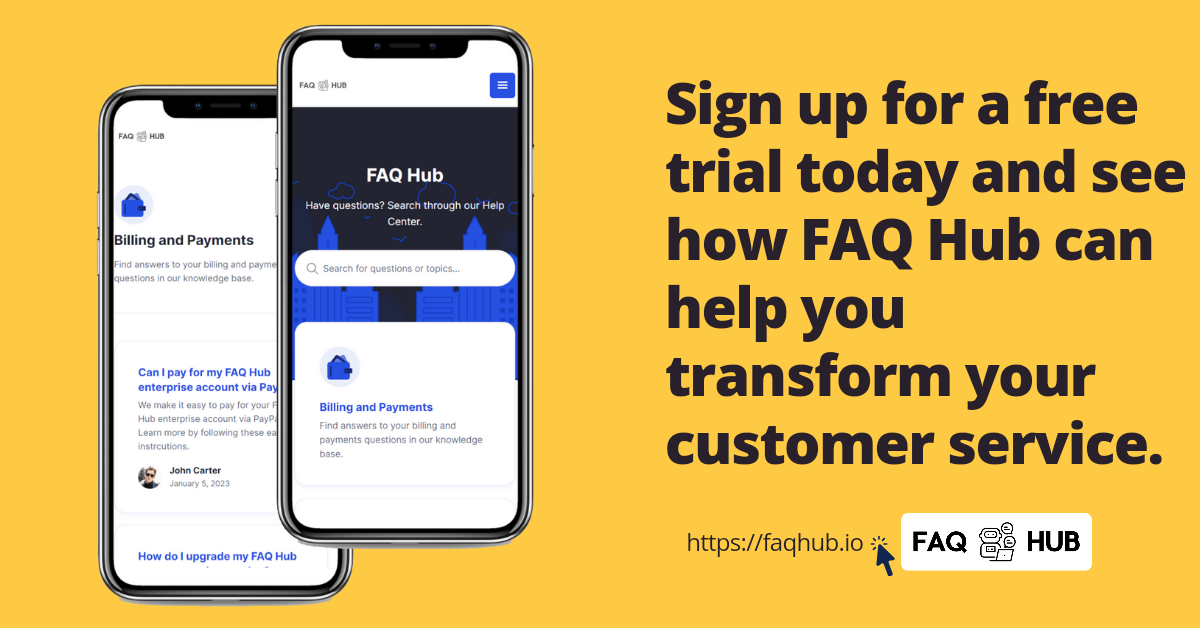 Revolutionize Customer Support with AI-Powered FAQ Hub