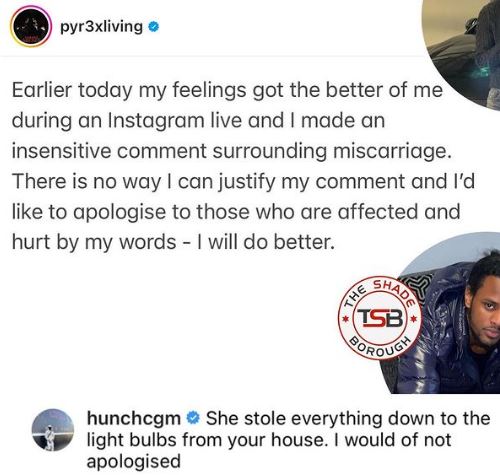 Horrid 1 Feels Digga D Should Not Have Apologised for His Miscarriage ...