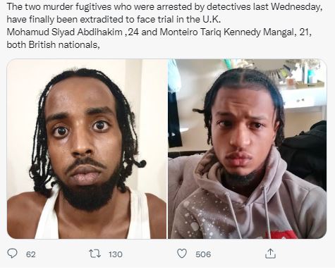 Drill Rappers; Suspect & Swavey AGB Extradited to the UK From Kenya To ...