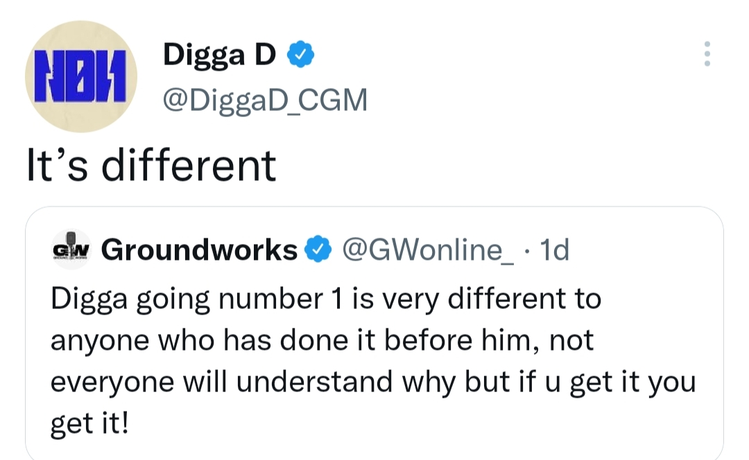 Digga D Scores First UK Number One with his Album "Noughty by Nature ...
