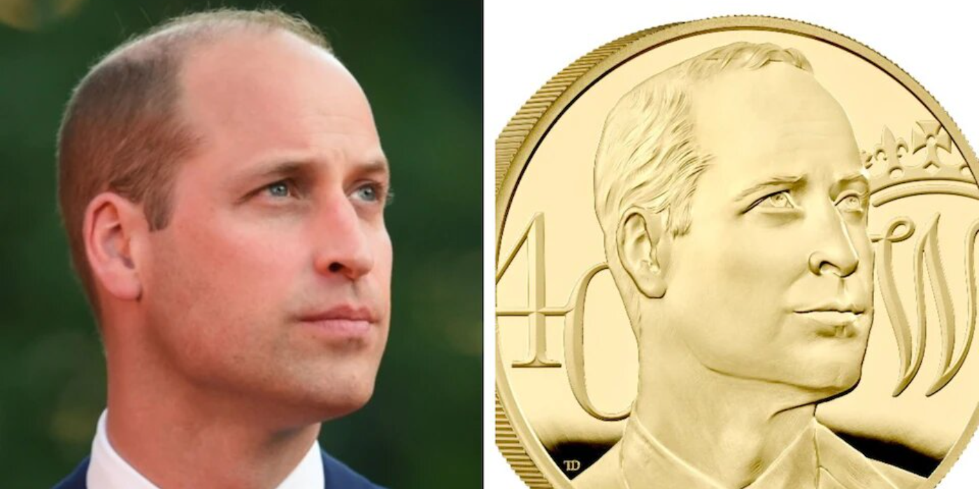 Prince William Portrait Features on Special £5 Coin to Mark 40th ...