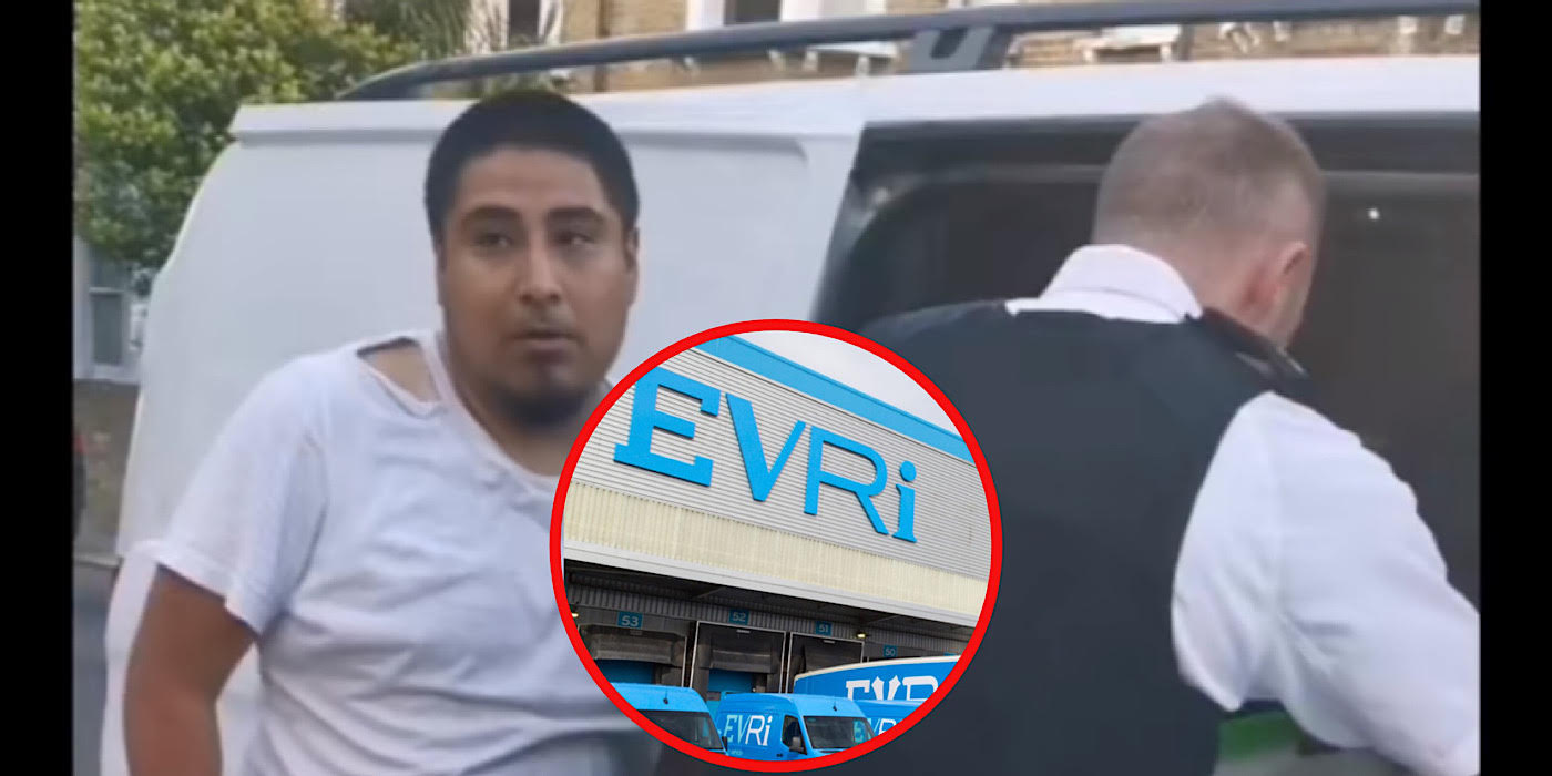 EVRI Delivery Driver Caught Stealing Packages by TikToker | The Shade ...