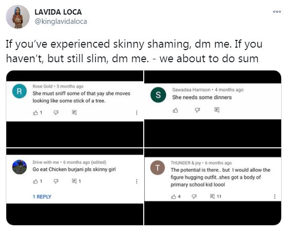 Rapper Lavida Loca Opens Up The Conversation Of Skinny Body Shaming ...