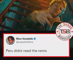 Rapper RV Disses Fireboy 'Peru' Remix ft Ed Sheeran | The Shade Borough