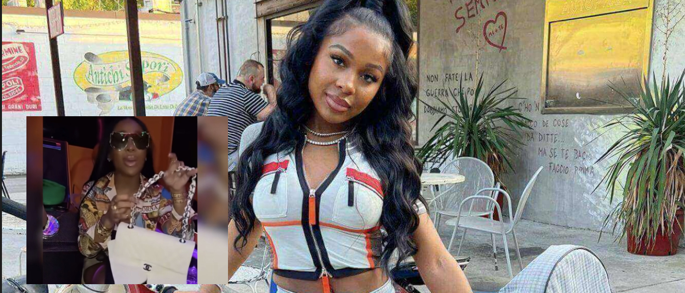 AMERICAN INFLUENCER JAYDA WAYDA IS GIFTED CHANEL BAG WHILST IN LONDON ...