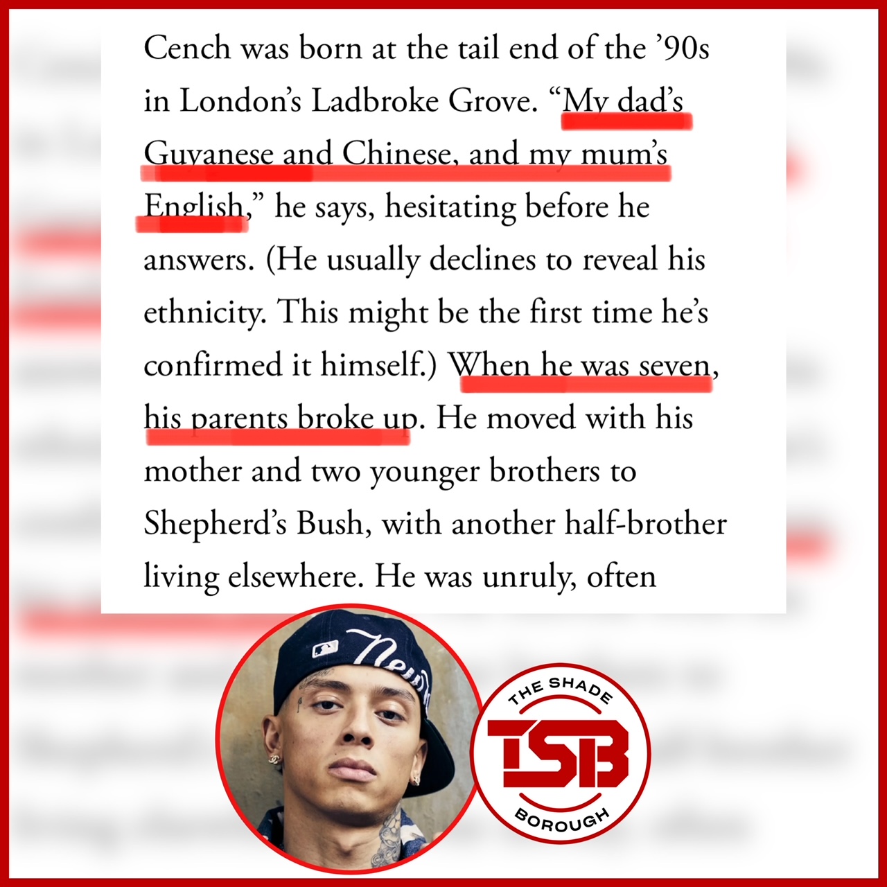 CENTRAL CEE REVEALS ETHNICITY AND TALKS RELATIONSHIP AND UPBRINGING IN ...