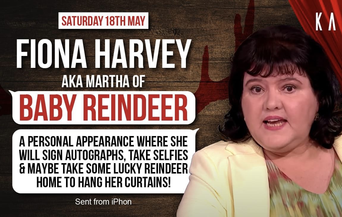 REAL-LIFE 'MARTHA' FIONA HARVEY TO MAKE CLUB APPEARANCE IN COVENTRY ...