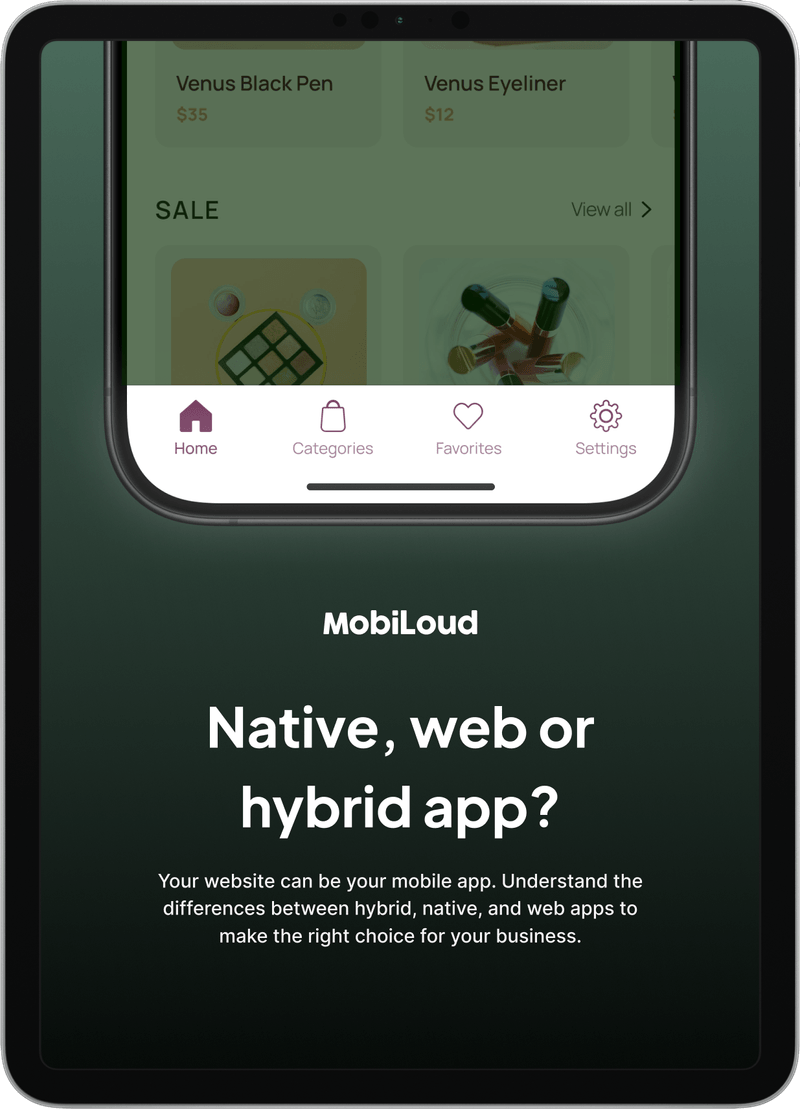 Native Apps, Hybrid Apps and Web Apps: What's the Difference?
