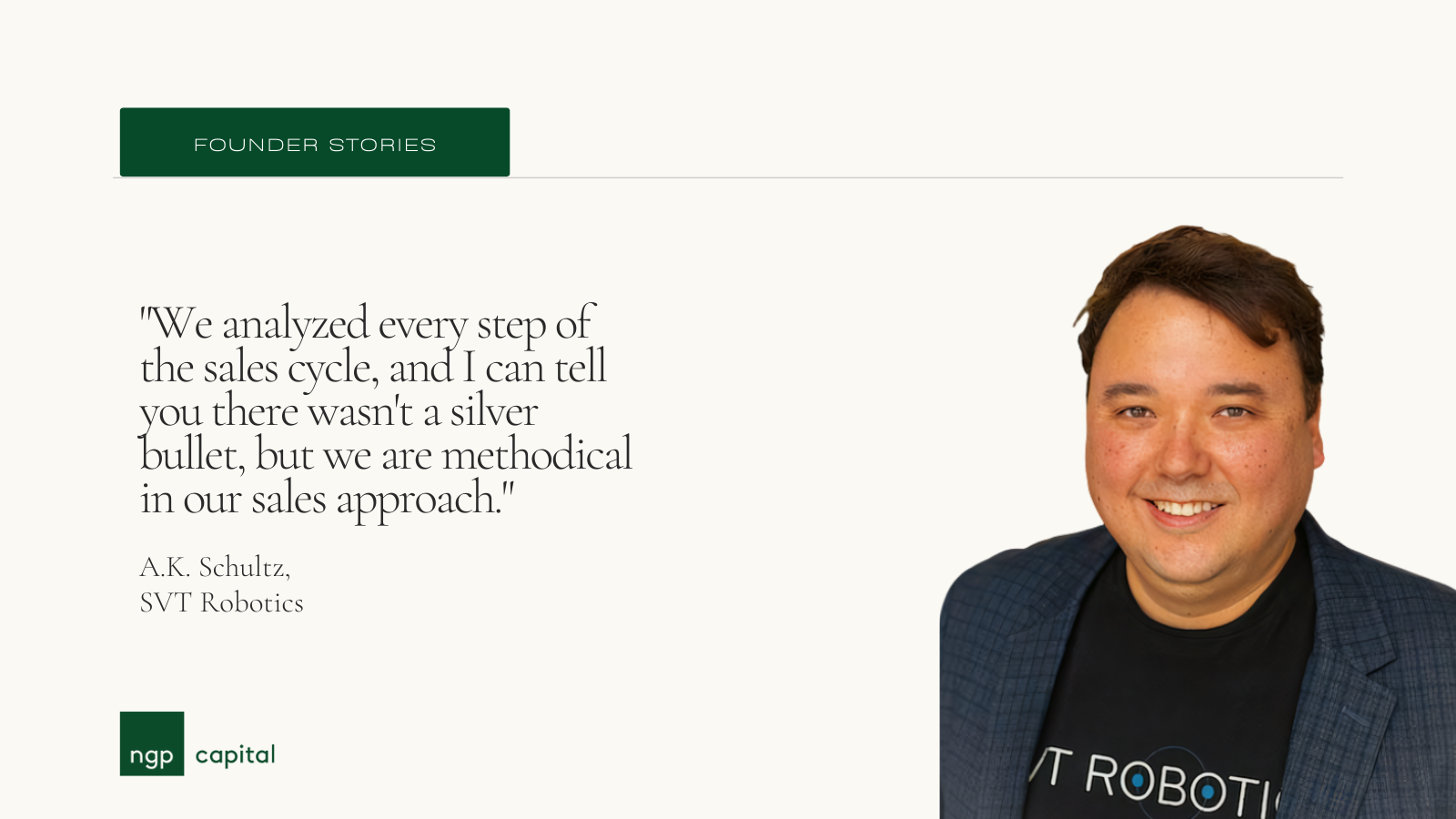 NGP Capital | How SVT Robotics became the software layer for industrial ...