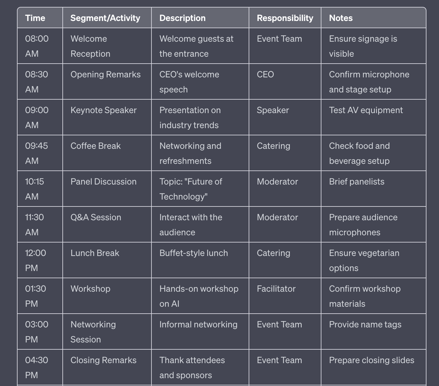 Mastering Event Success: The Power of a Show Flow