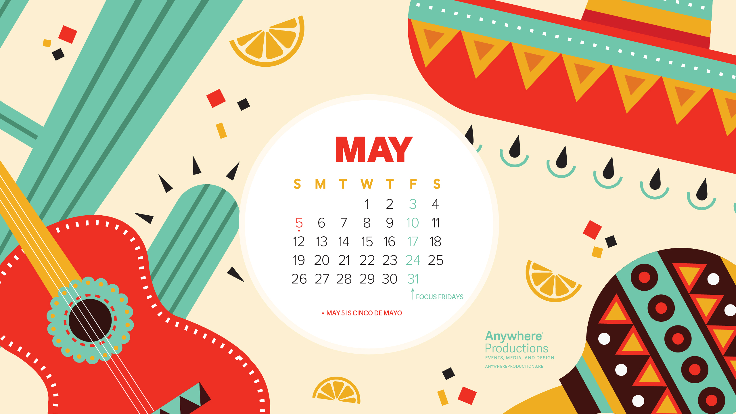 Desktop Calendars - Anywhere Productions