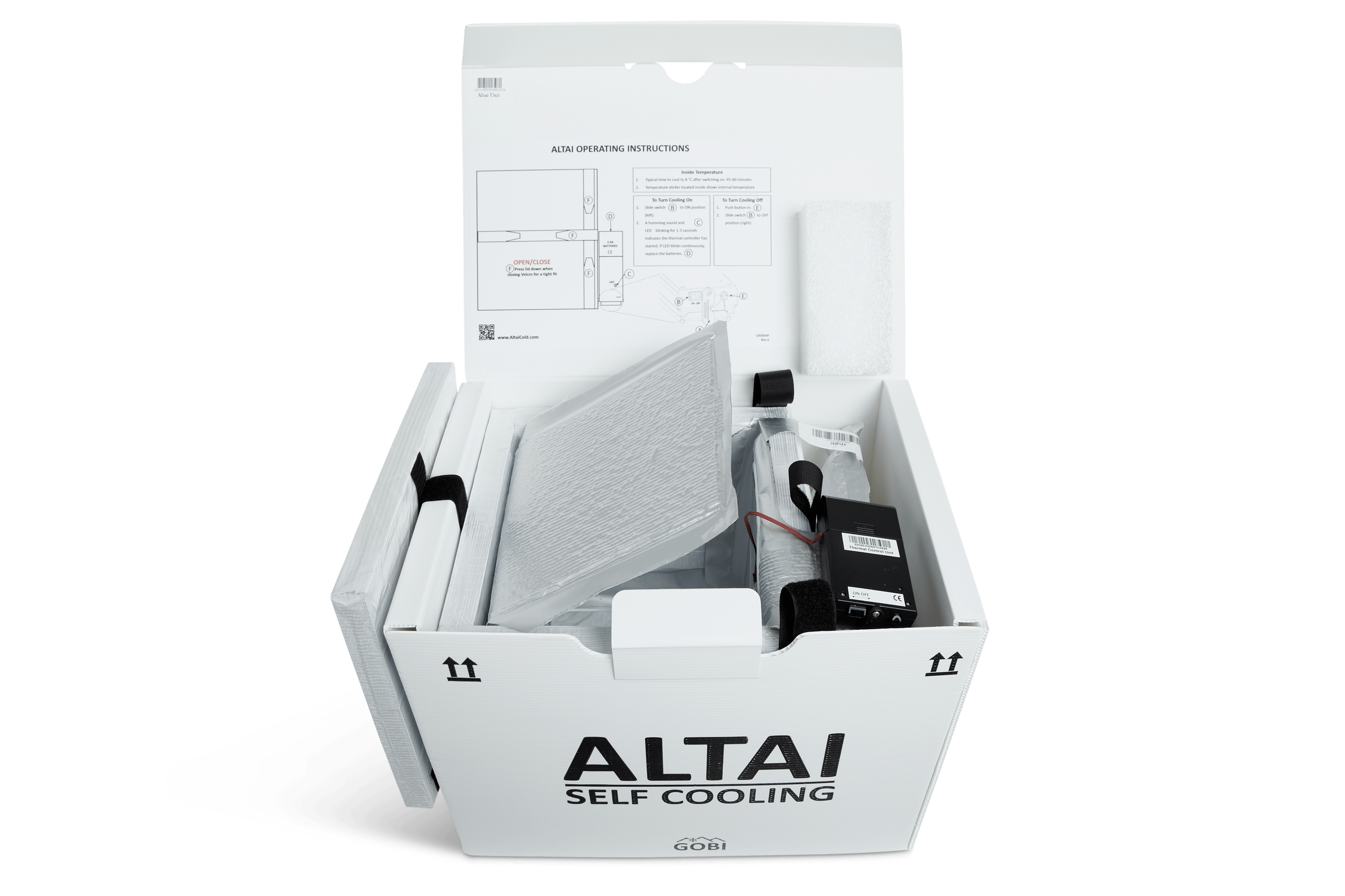 Altai Self Cooling Parcel Shipper | Gobi Technologies