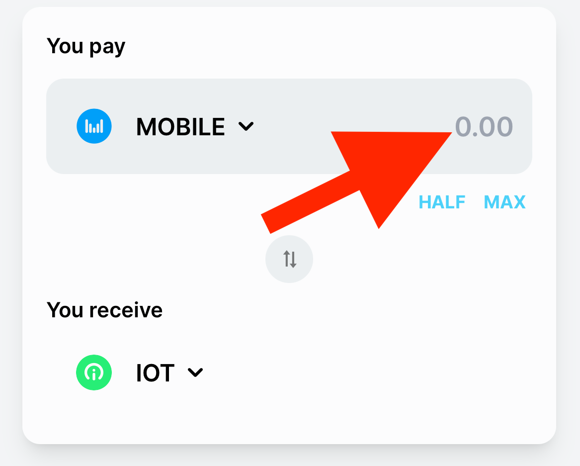 The easiest way to swap HNT, IOT and MOBILE tokens – Helium Deploy
