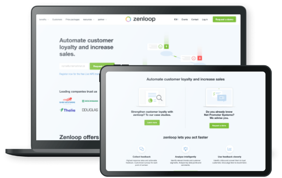 CX Automation Software Case Study: zenloop