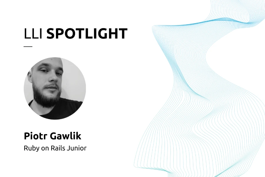 LLI spotlight: Piotr Gawlik | LLlnformatics