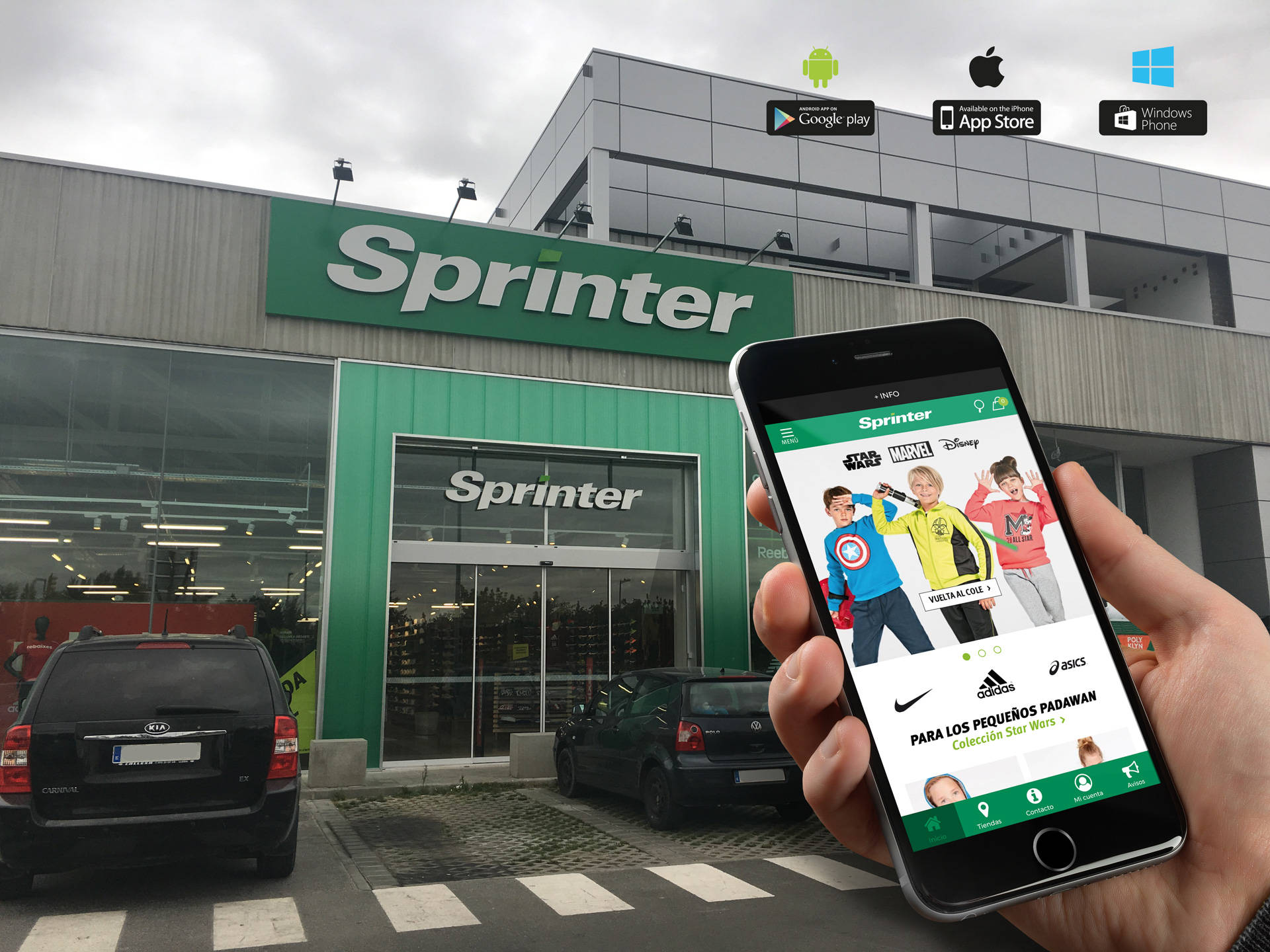 Sprinter ya dispone de su App creada con Reskyt | Reskyt